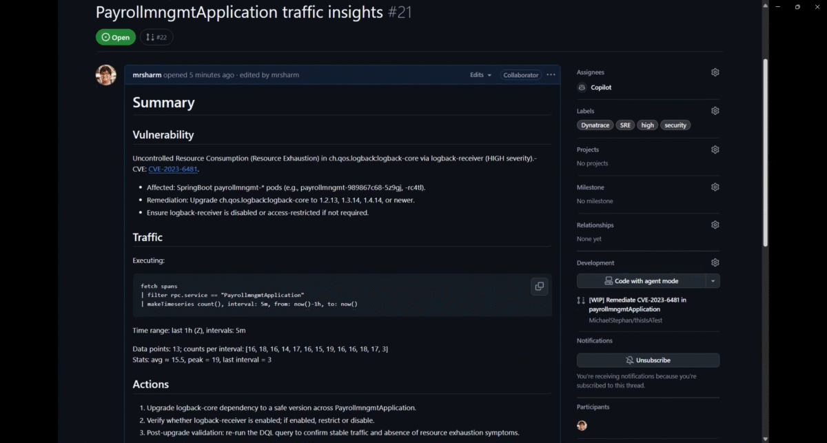 Dynatrace and Azure SRE Agent Unite for Autonomous Operations