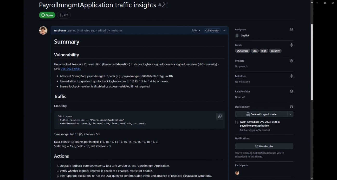 Dynatrace and Azure SRE Agent Unite for Autonomous Operations