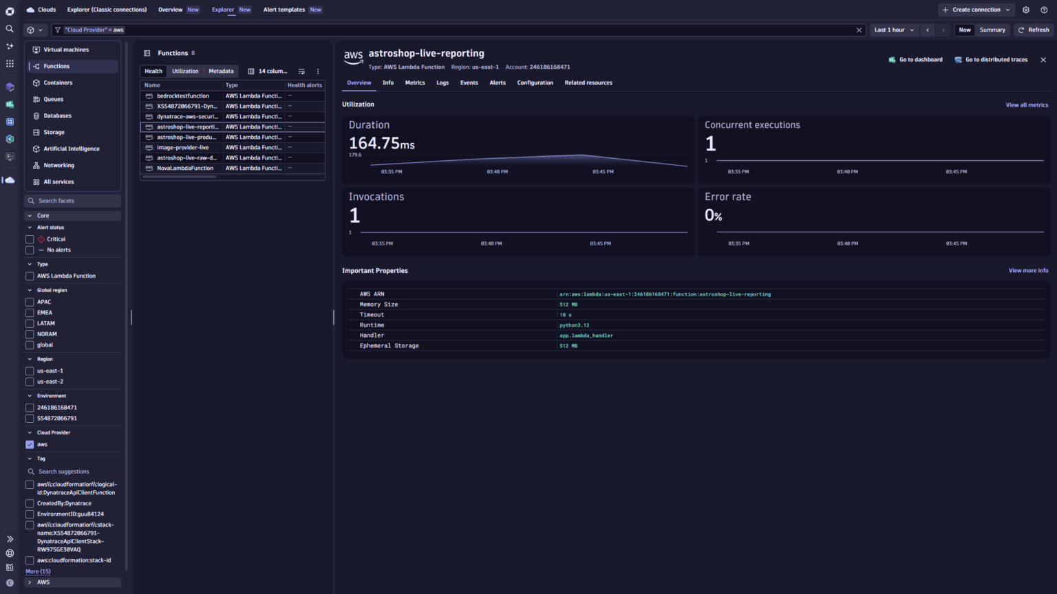 Smartscape unifies your cloud resources, K8s, and infrastructure