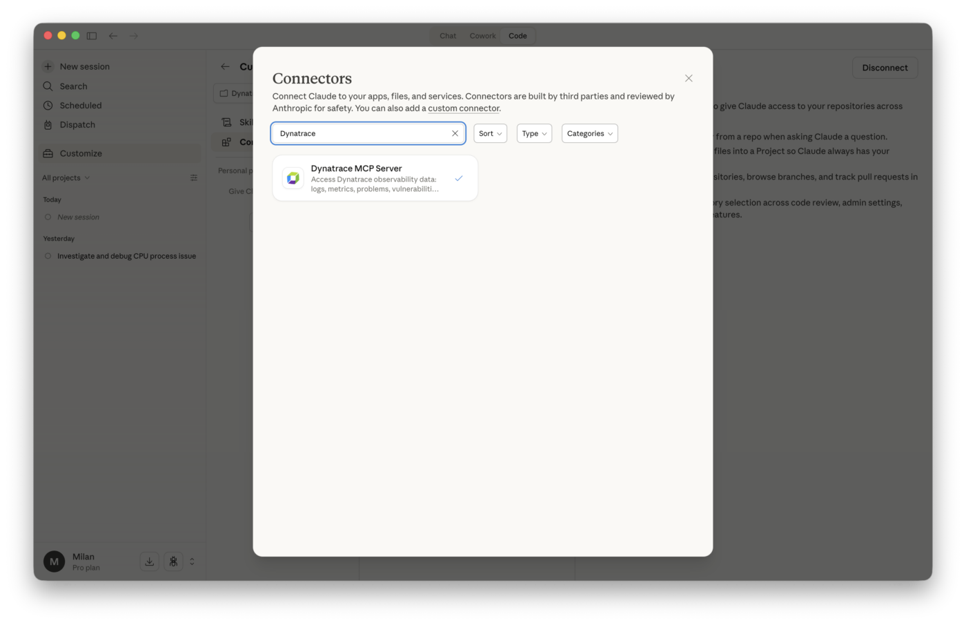 Production insights with Claude Code and Dynatrace MCP Server